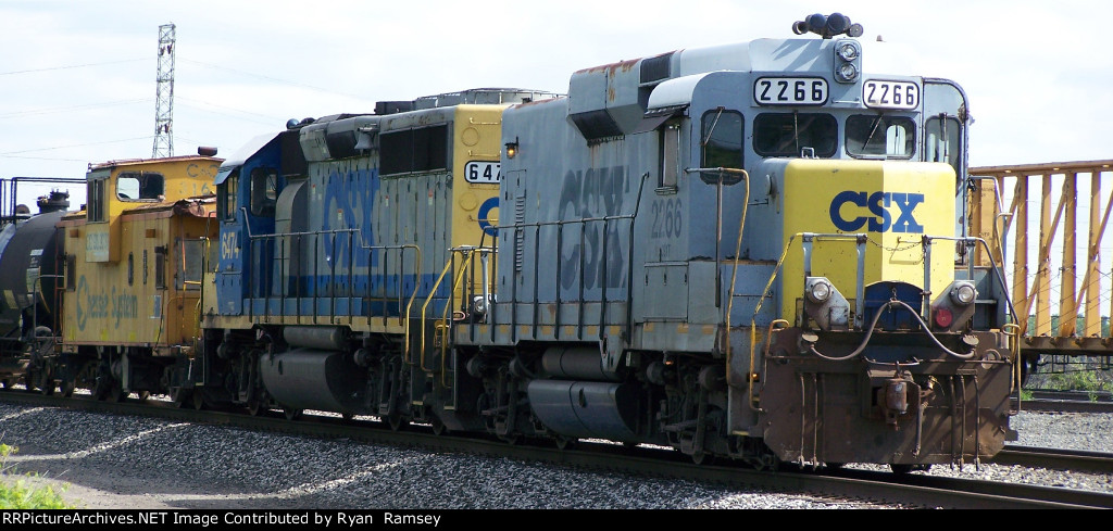 CSX 2266 GP-30, Stanley Yard.